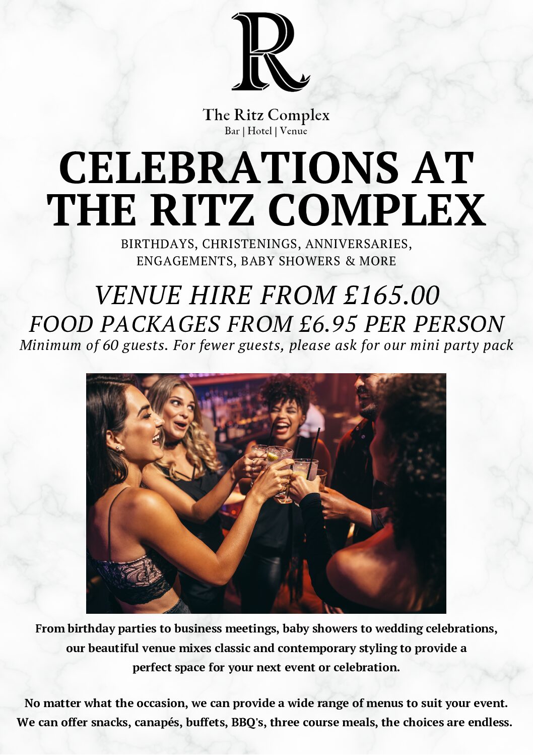 Private Hire - Kettering Ritz Complex